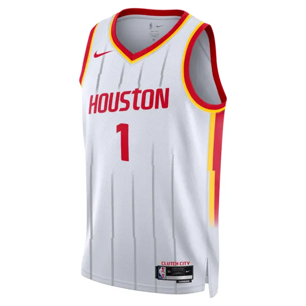Nike Houston Rockets Association Edition Dri-fit Nba Swingman Jersey - White