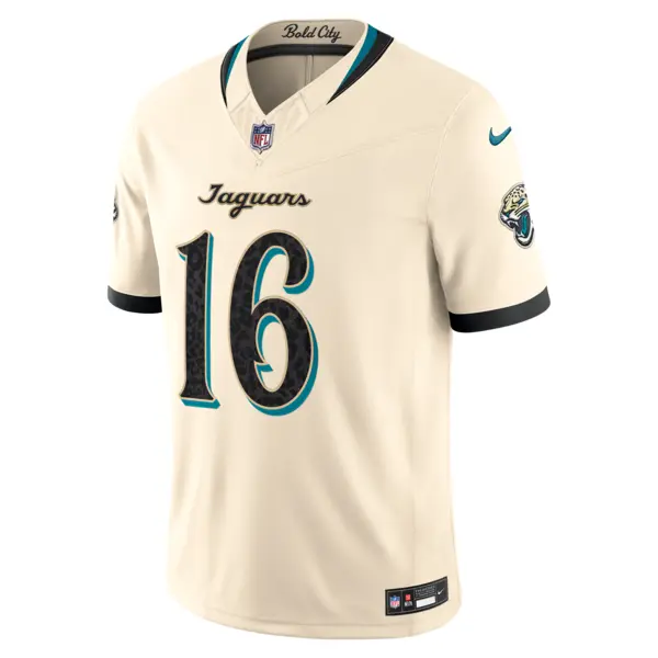 Nike Trevor Lawrence Jacksonville Jaguars Rivalries Collection Dri-fit Nfl Limited Jersey - Brown