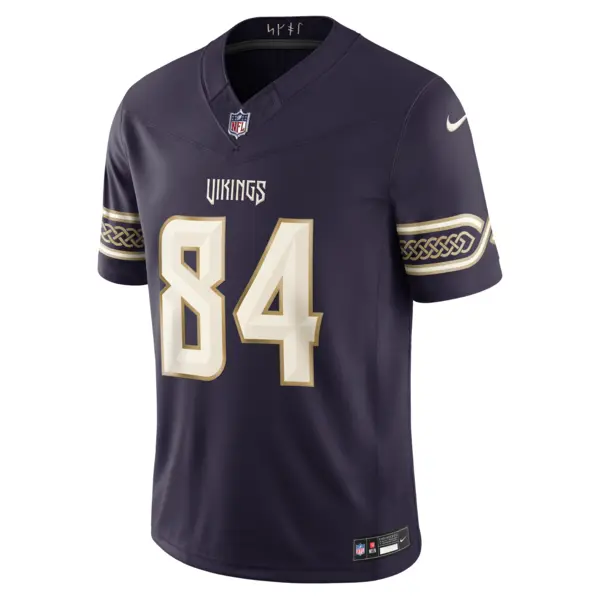 Nike Randy Moss Minnesota Vikings Rivalries Collection Dri-fit Nfl Limited Jersey - Purple