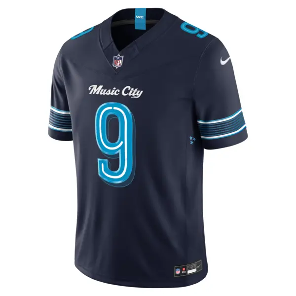 Nike Steve Mcnair Tennessee Titans Rivalries Collection Dri-fit Nfl Limited Jersey - Blue
