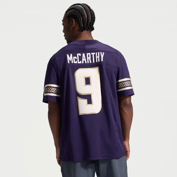 Nike J.j. Mccarthy Minnesota Vikings Rivalries Collection Dri-fit Nfl Limited Jersey