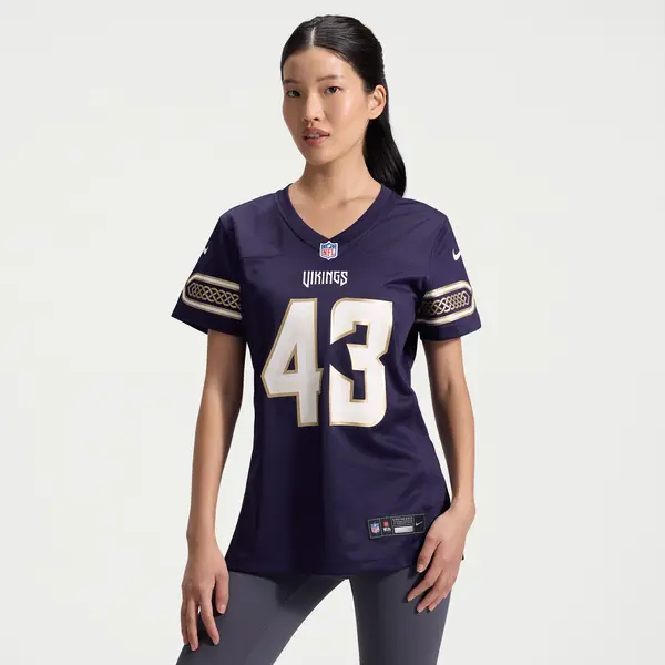 Nike Andrew Van Ginkel Minnesota Vikings Rivalries Collection Nfl Game Jersey - Purple