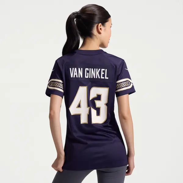 Nike Andrew Van Ginkel Minnesota Vikings Rivalries Collection Nfl Game Jersey
