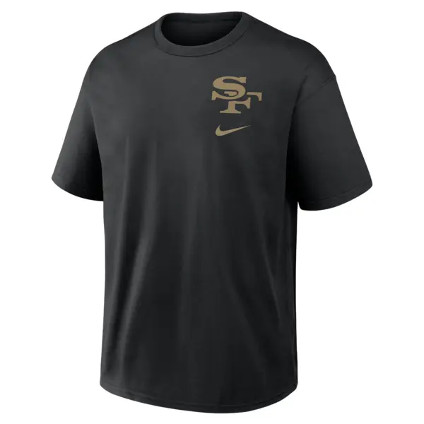 Nike San Francisco 49ers Rivalries Collection Max90 Nfl T-shirt - Black