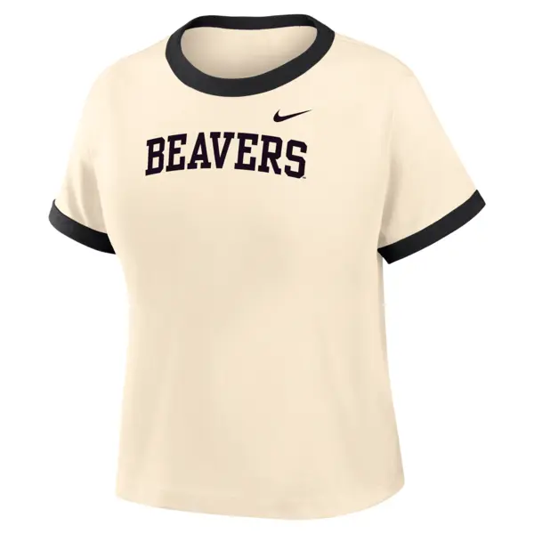 Nike College Oregon State Ringer T-shirt - Brown