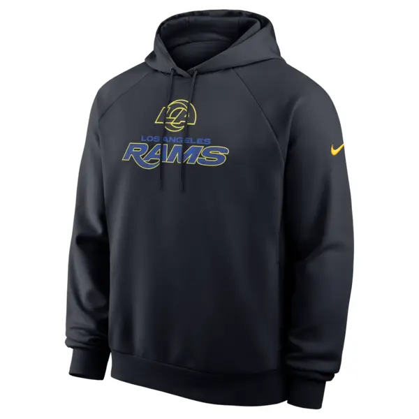 Nike Los Angeles Rams Rivalries Collection Primary Dri-fit Nfl Pullover Hoodie - Blue
