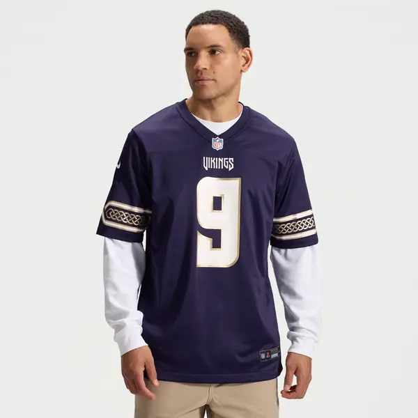 Nike J.j. Mccarthy Minnesota Vikings Rivalries Collection Nfl Game Jersey