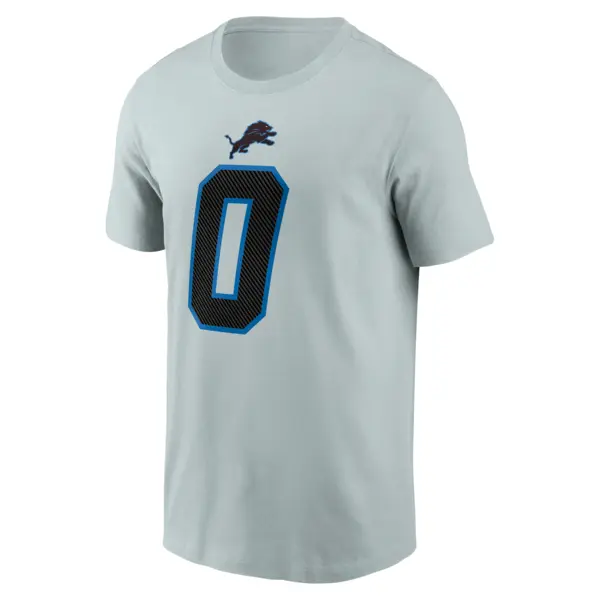 Nike Jahmyr Gibbs Detroit Lions Rivalries Collection Nfl T-shirt - Grey