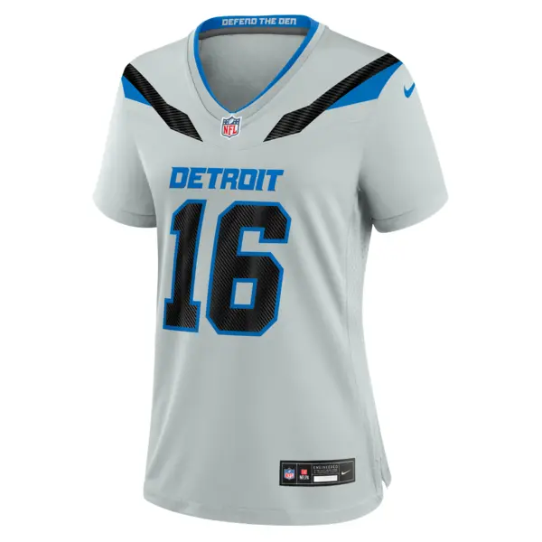 Nike Jared Goff Detroit Lions Rivalries Collection Nfl Game Jersey