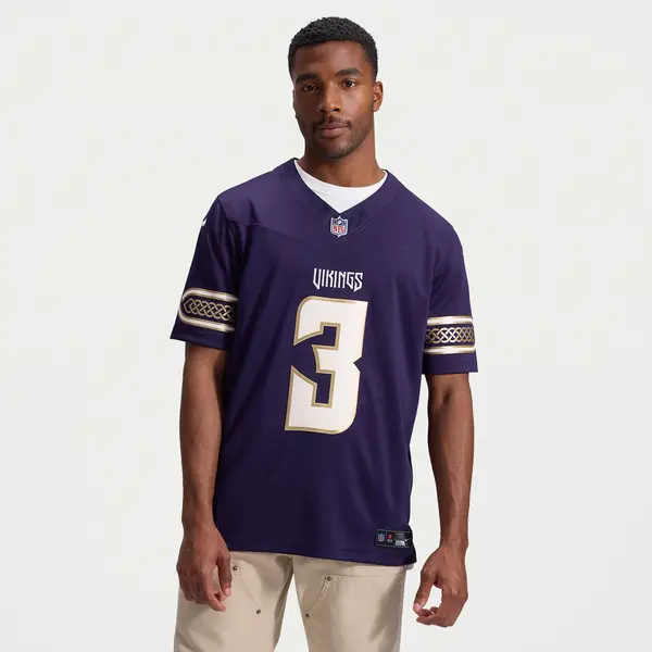 JORDAN Addison Minnesota Vikings Rivalries Collection Dri-fit Nfl Limited Jersey - Purple