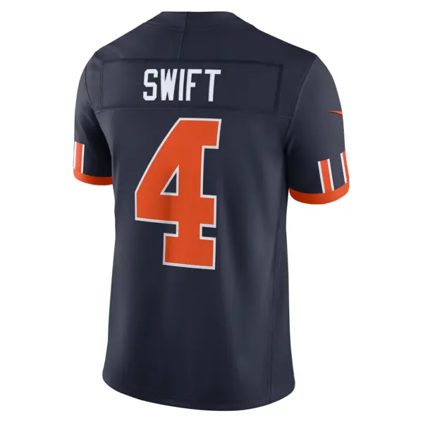 Nike D'andre Swift Chicago Bears Rivalries Collection Dri-fit Nfl Limited Jersey