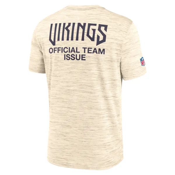 Nike Minnesota Vikings Rivalries Collection Sideline Velocity Dri-fit Nfl T-shirt