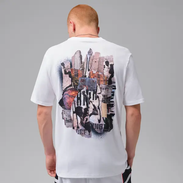 JORDAN Sport Dri-fit Basketball T-shirt - White