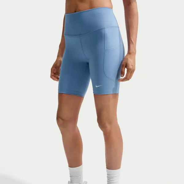 Nike One High-waisted 8" Biker Shorts With Pockets
