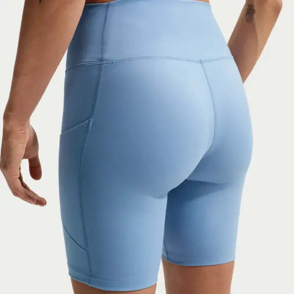 Nike One High-waisted 8" Biker Shorts With Pockets