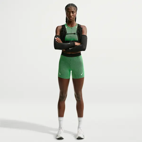 Nike Aeroswift Dri-fit Adv Tight Running Shorts - Green