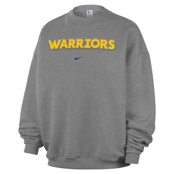 Nike Golden State Warriors Standard Issue Fleece Crew
