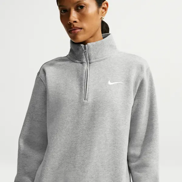 Nike Studio Fleece Medium Weight 1/4-zip Top