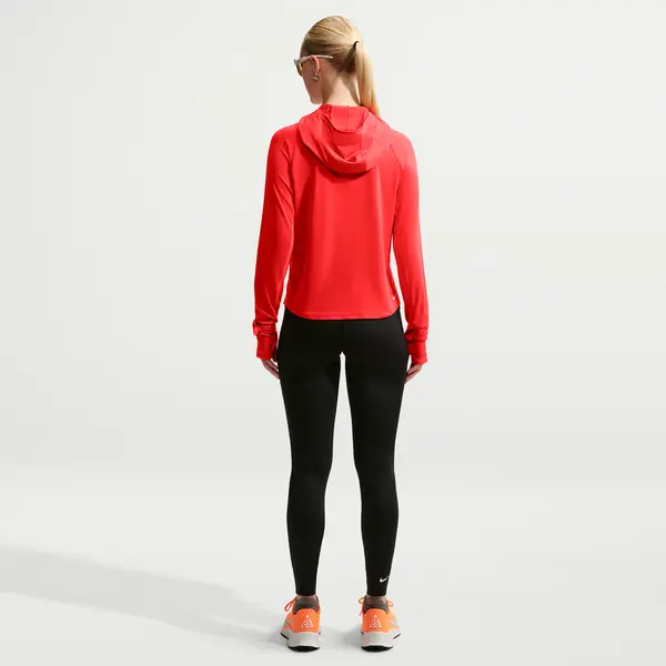 Nike Uv-resistant Hooded Trail Running Mid-layer Top