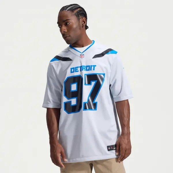 Nike Aidan Hutchinson Detroit Lions Rivalries Collection Nfl Game Jersey - Grey