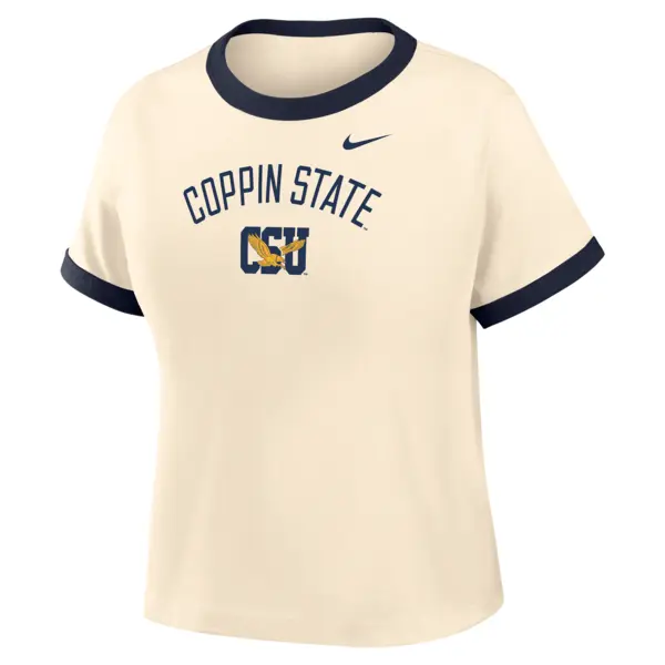 Nike College Cropped Ringer T-shirt - Brown