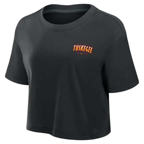Nike College Dri-fit Cropped T-shirt - Black