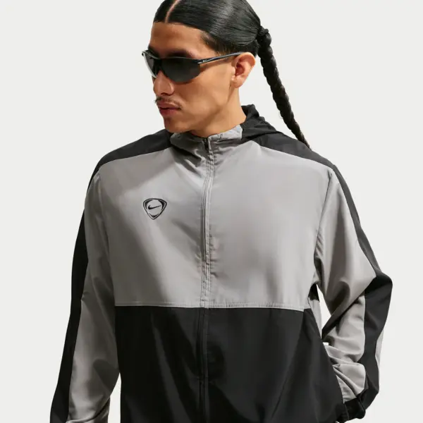 Nike Strike Dri-fit Soccer Woven Track Jacket - Grey