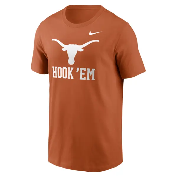 Nike Texas Primetime Logo Mantra College T-shirt - Orange