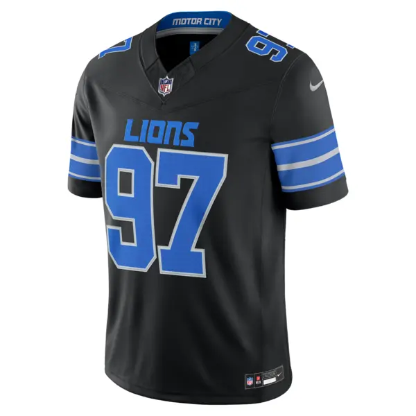 Nike Aidan Hutchinson Detroit Lions Dri-fit Nfl Limited Jersey - Black