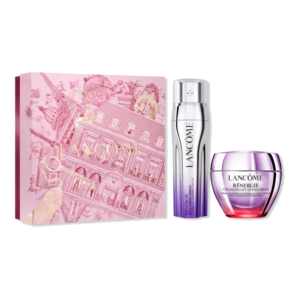 LANCOME Renergie Collagen Cream & H.c.f. Triple Serum 2 Piece Set - One-color