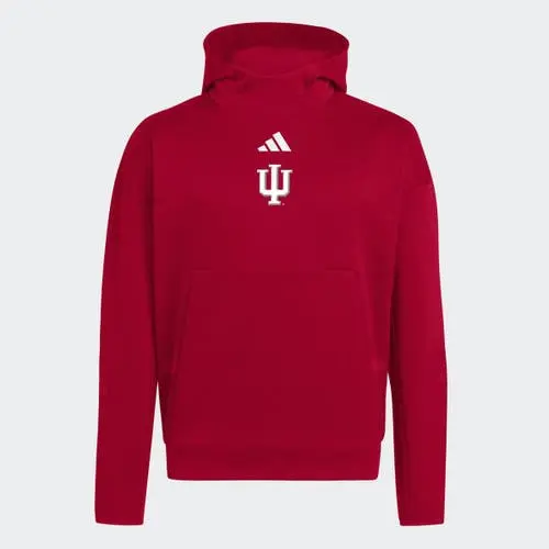 Adidas Indiana Hoosiers Z.n.e Hoodie - Crimson