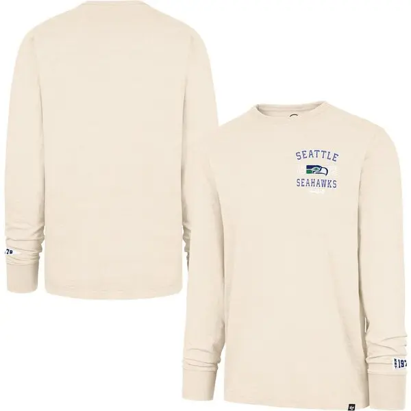 '47 Seattle Seahawks Heavy Slub Long Sleeve T-shirt - Tan