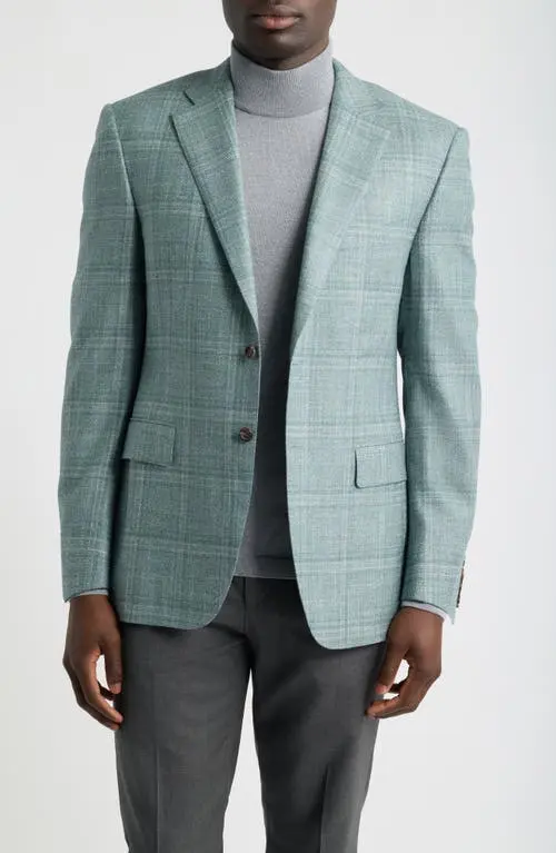 Canali Siena Wool Silk & Cashmere Sport Coat