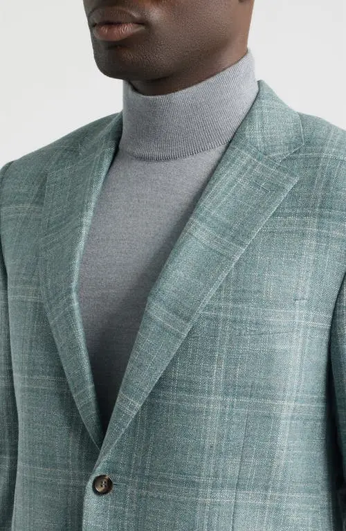 Canali Siena Wool Silk & Cashmere Sport Coat