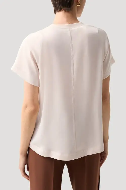 Bogner Dakota Satin Shirt - Cream