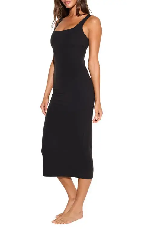 Spiritual Gangster Anima Square Neck Midi Dress
