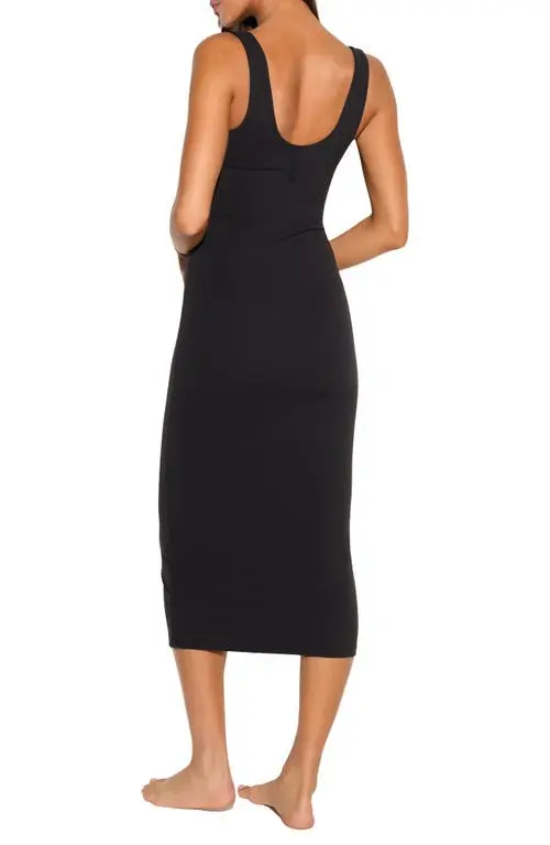Spiritual Gangster Anima Square Neck Midi Dress