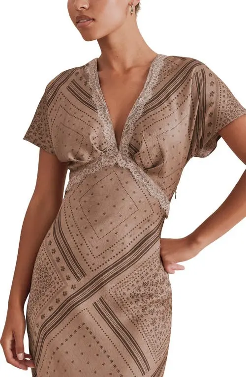 Splendid Brynley Print Maxi Dress