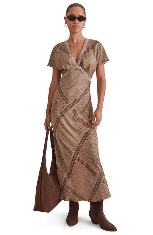 Splendid Brynley Print Maxi Dress