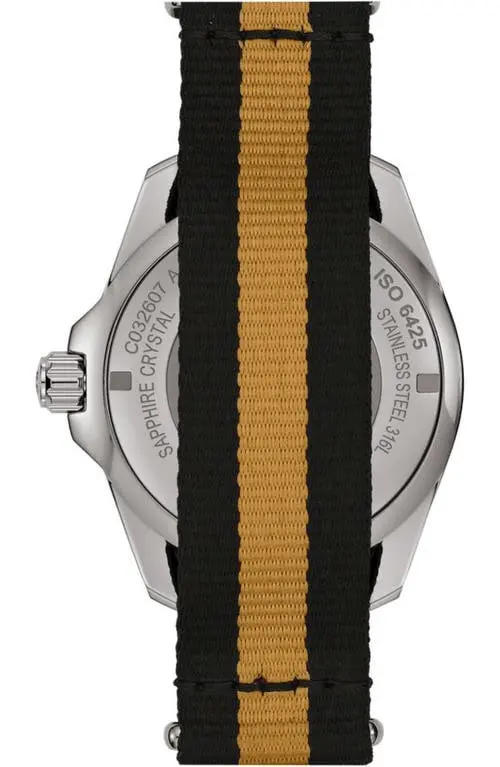 CERTINA Ds Action Diver Swiss Automatic Textile Strap Watch