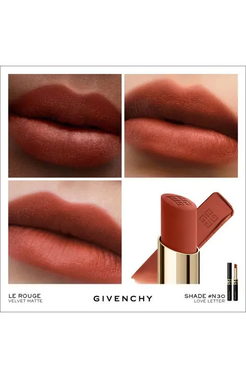 Givenchy Le Rouge Velvet Matte Long-wearing Lipstick