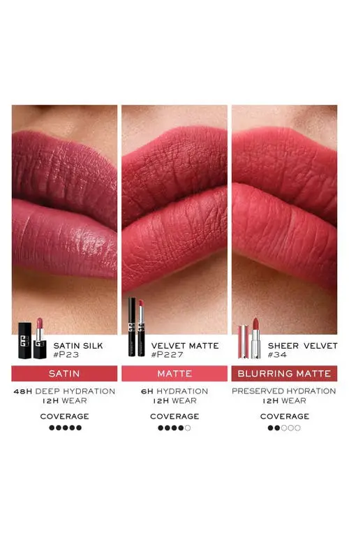 Givenchy Le Rouge Velvet Matte Long-wearing Lipstick