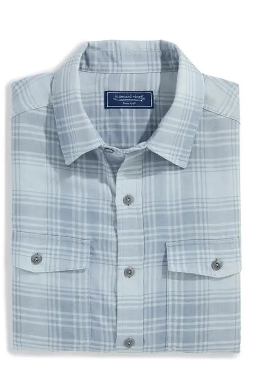 Vineyard Vines Plaid Chiller Double Cloth Button Up Shirt