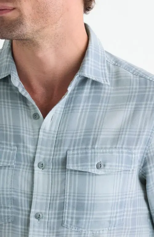 Vineyard Vines Plaid Chiller Double Cloth Button Up Shirt