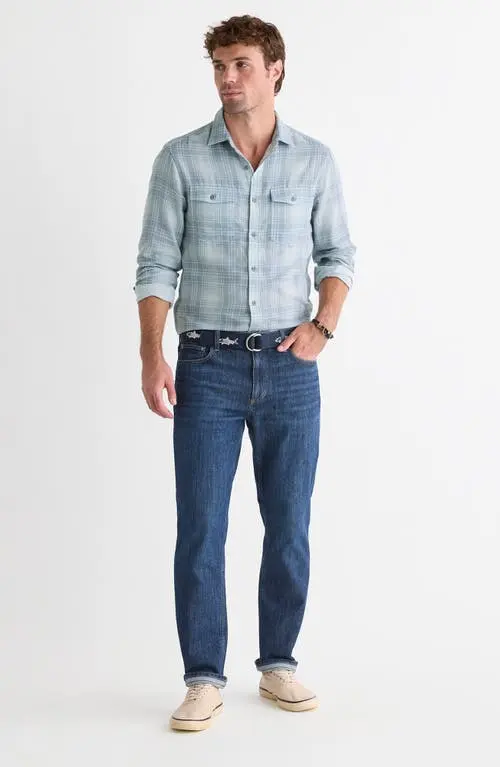 Vineyard Vines Plaid Chiller Double Cloth Button Up Shirt