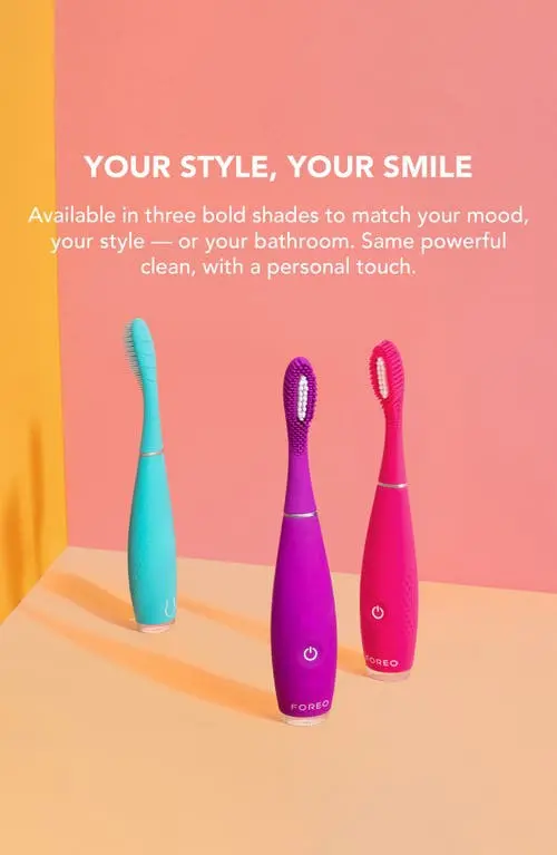 Foreo Issa 4 Baby Silicone Sonic Toothbrush - Enchanted Violet