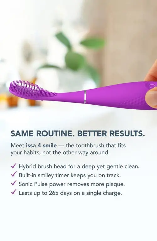 Foreo Issa 4 Smile Electric Toothbrush - Enchanted Violet