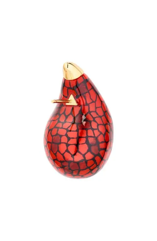 Bottega Veneta Small Enamel Drop Earrings