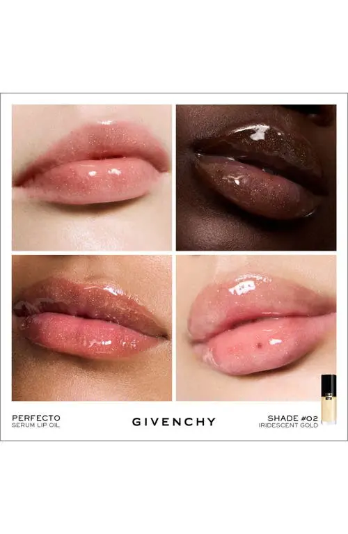 Givenchy Perfecto Hydrating & Smoothing High-shine Golden Shimmer Lip Oil Gloss