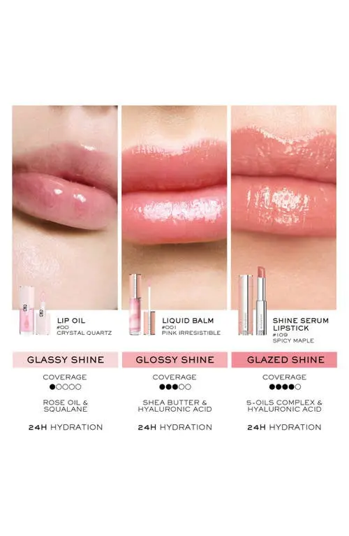 Givenchy Perfecto Hydrating & Smoothing High-shine Golden Shimmer Lip Oil Gloss